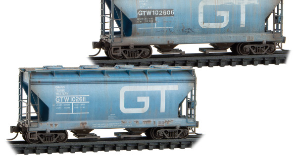 Micro Trains | N Scale - GTW Weathered 2-Pack
