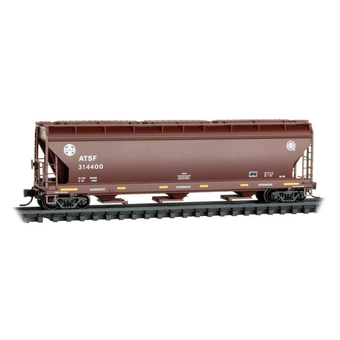Micro Trains | N Scale - ATSF 4-Car Runner Pack #237
