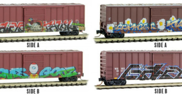Micro Trains | N Scale - Birds of a Feather Weathered 2-Pack