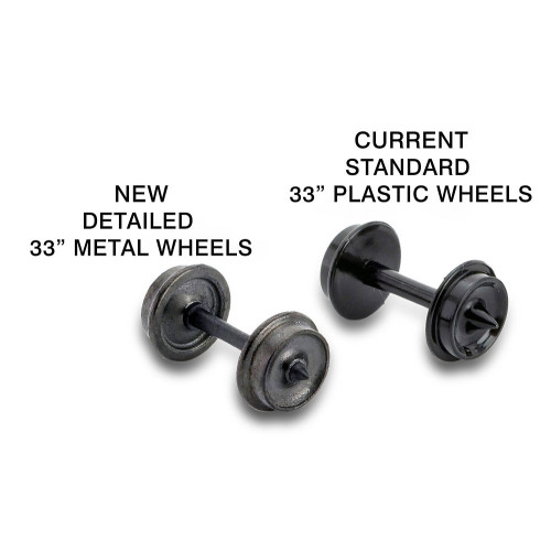 N SCALE METAL WHEELS