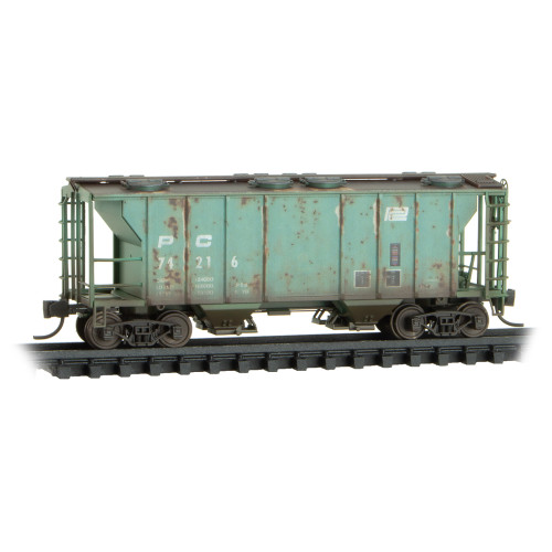 N Scale Weathered